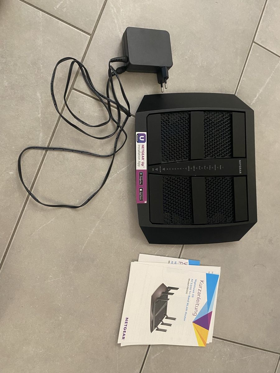 Netgear Nighthawk X6 AC3200 Tri-Band WLAN Router (Neu (gemäss ...