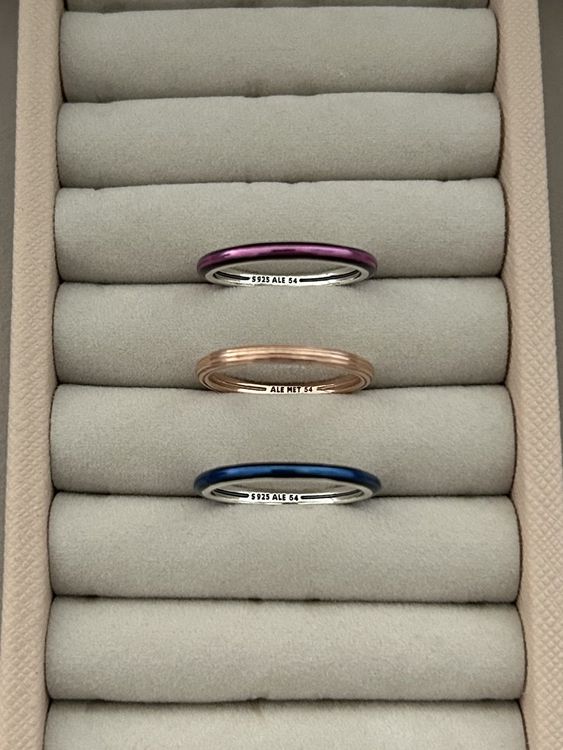 Original Pandora ME Stacking Ringe (3 Stück) - NP CHF 119.00 (Neu ...