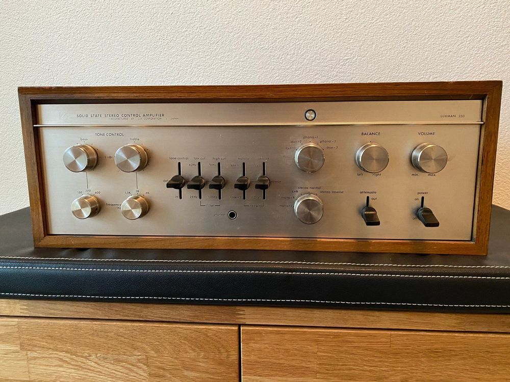 Luxman CL-350 Solid State Stereo Control Amplifier | Kaufen auf Ricardo