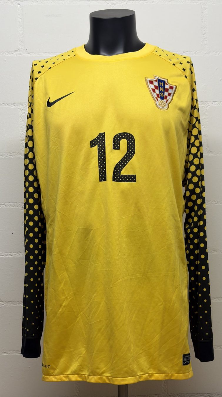 Kroatien– Danijel Subasic Match-Issued Trikot vs. Österreich (Neu ...