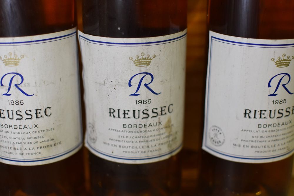 3 Flaschen R de Rieussec 1985 | Acheter sur Ricardo