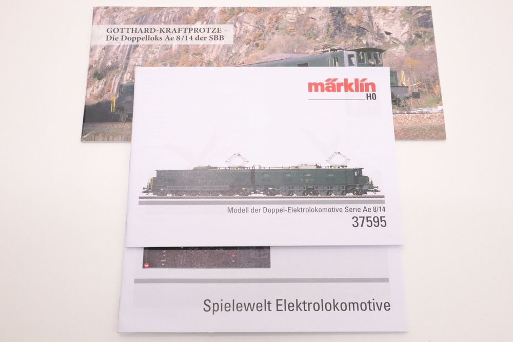 Märklin 37595 SBB Ae 8/14 AC H0 Digital mit Sound | Kaufen auf Ricardo