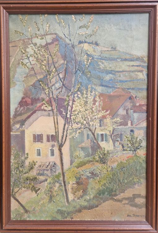 grand tableau du peintre vaudois Albert Diserens (Gebraucht) in Renens VD für CHF 230 – nur ...