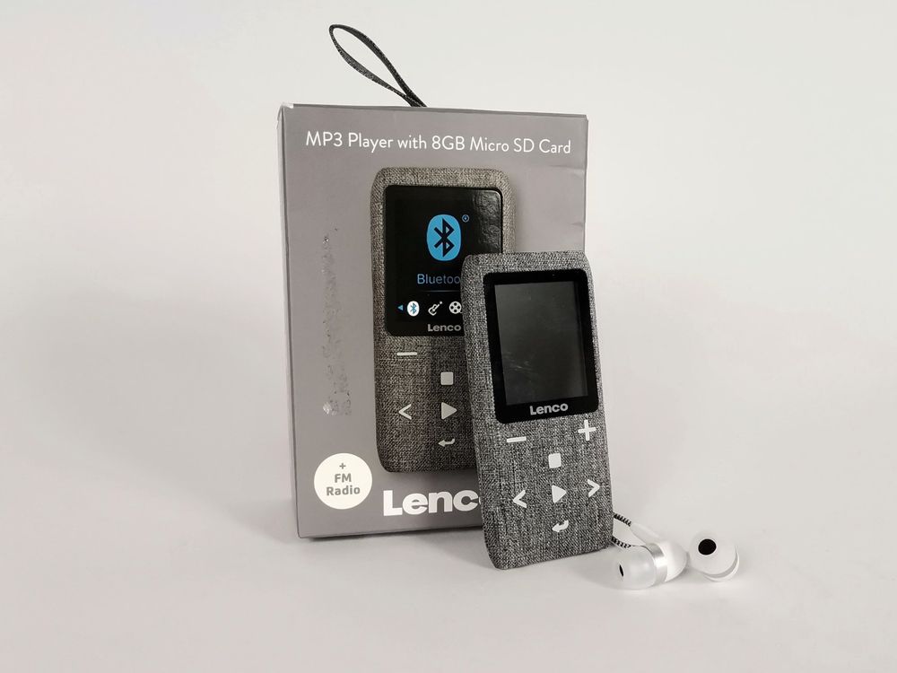 LENCO Bluetooth Mp3 Player, 8 GB, SD Card (Neu (gemäss Beschreibung ...