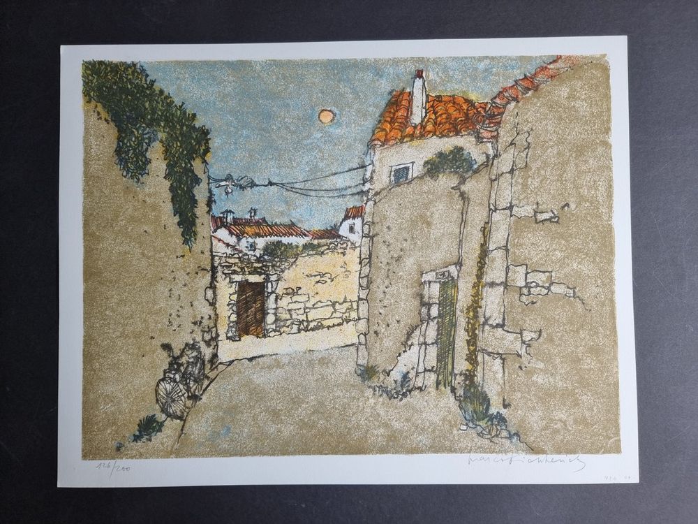 MARCO RICHTERICH LITHOGRAPHIE SIGNIERT NUMMERIERT | Kaufen auf Ricardo