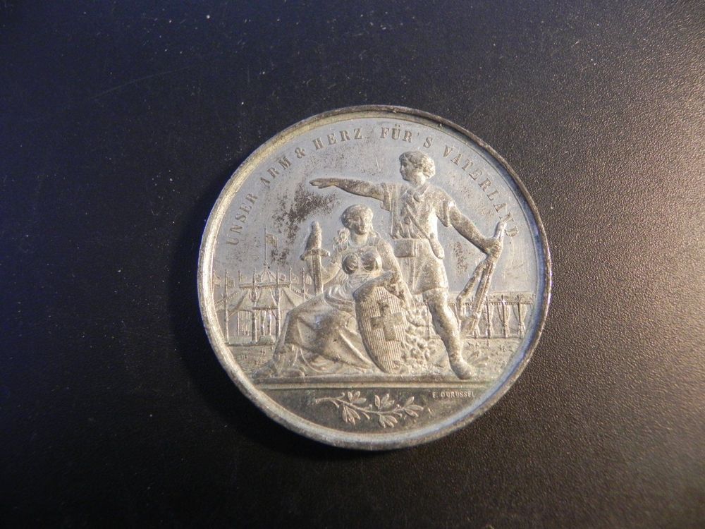 Medaille Eidg. Schützenfest Basel 1879 | Kaufen auf Ricardo