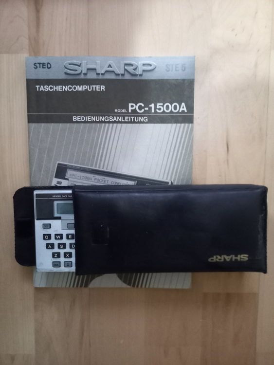 SHARP PC 1500A POCKET COMPUTER (Gebraucht) in Sevelen für CHF 56 – mit Lieferung auf Ricardo kaufen