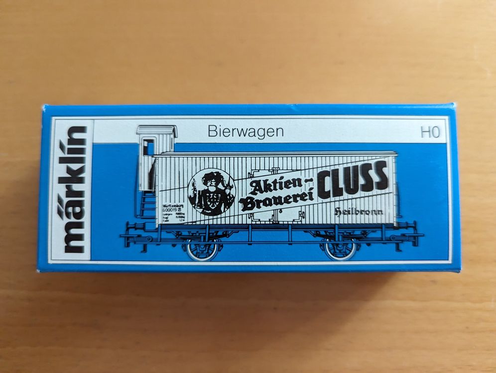 Märklin Bierwagen "Cluss" mit OVP (4780) | Kaufen auf Ricardo