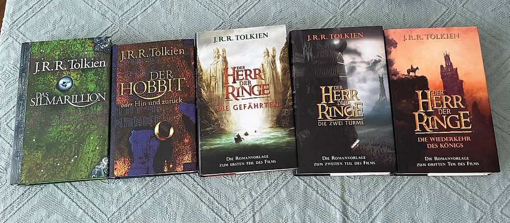 Herr der Ringe 1 - 3 inkl. Der Hobbit und das Silmarillion (Gebraucht ...
