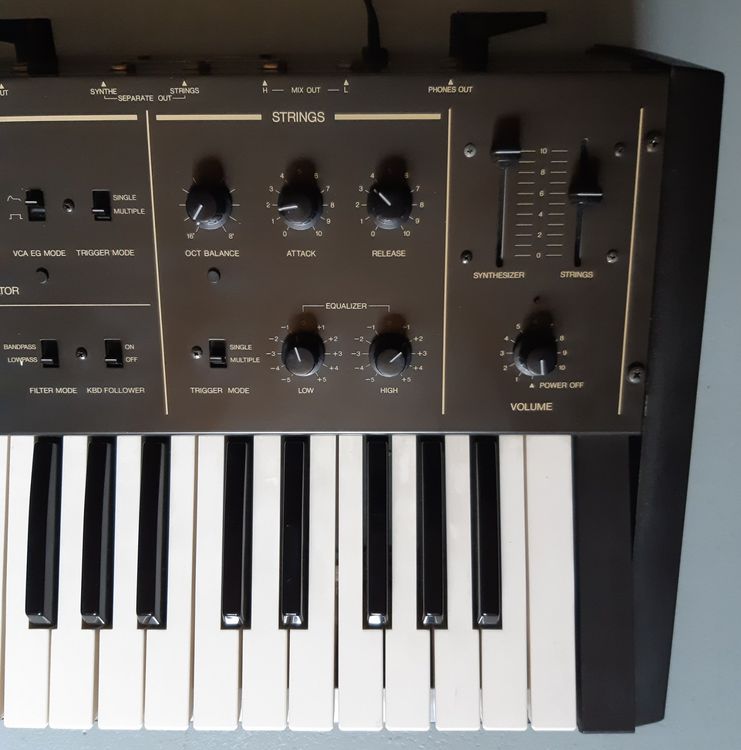 KORG Delta DL-50 vintage Analog String Synthesizer 1979 +MAP (Gebraucht ...