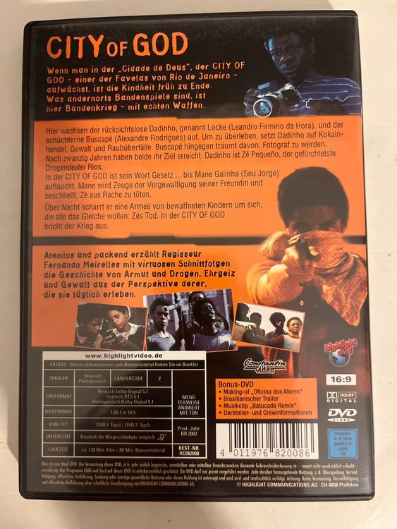 City of God (2002) DVD 📀 | Kaufen auf Ricardo