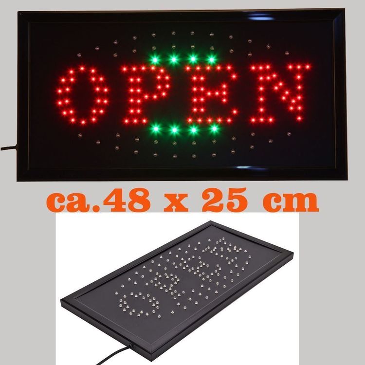 OPEN Neon LED Leuchtreklame Nachtlicht (Neu (gemäss Beschreibung)) in ...