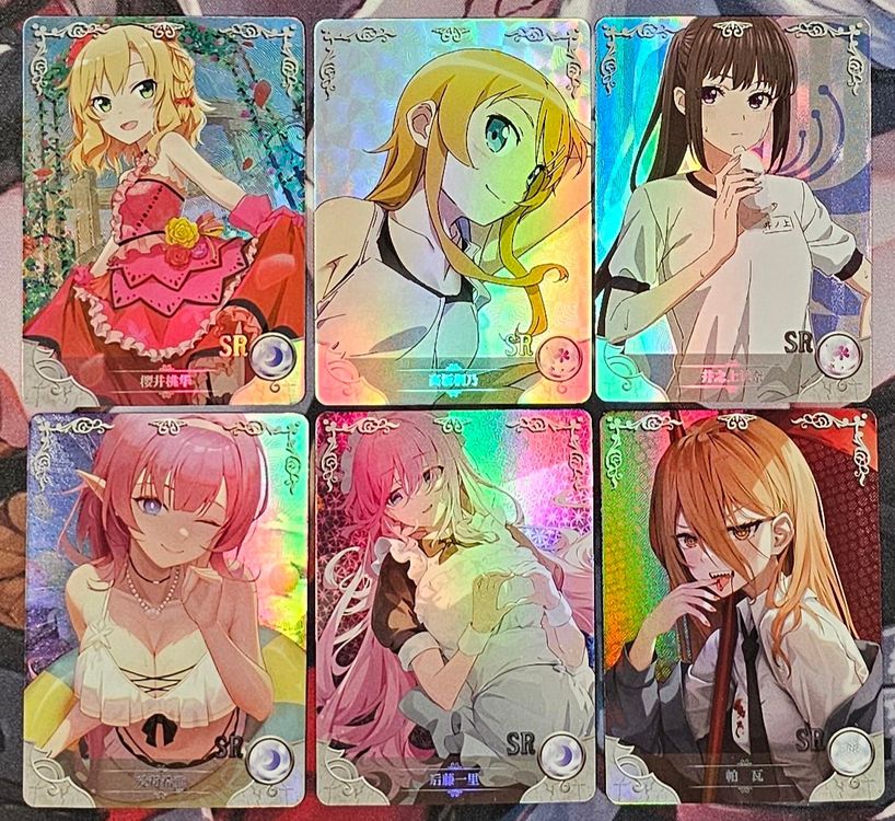 6 Cards SR Goddess Story TCG Sexy Waifu Foil | Kaufen auf Ricardo