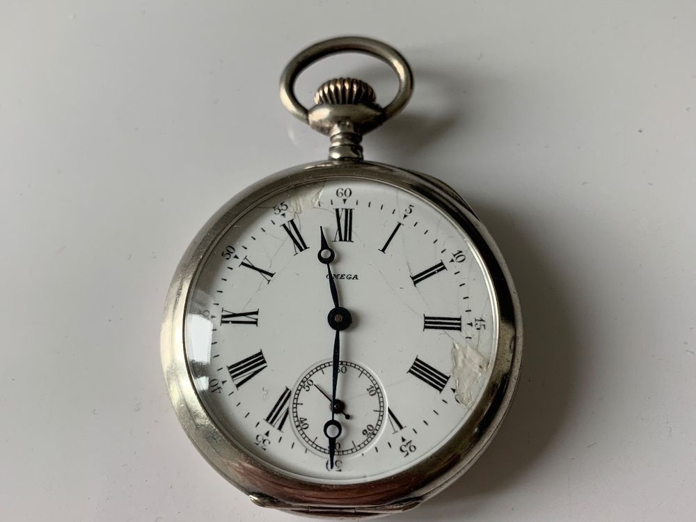 Antike Omega Taschenuhr läuft Silber (Gebraucht) in Stadel für CHF 50 – mit Lieferung auf ...