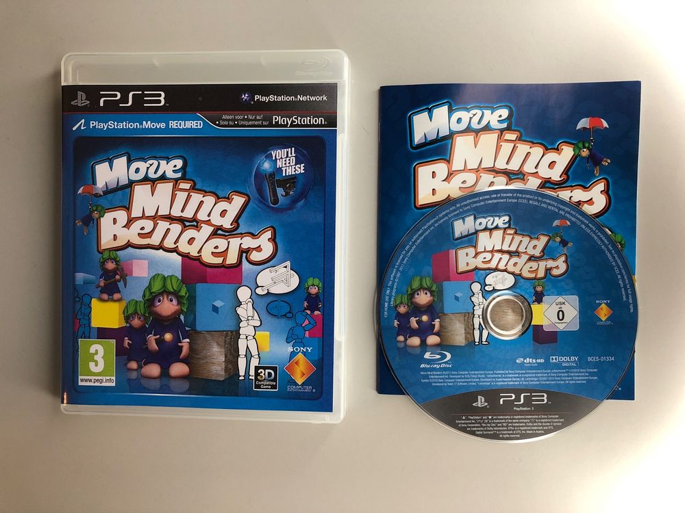 Move Mind Benders - PS3 (Gebraucht) in St.gallen für CHF 15 – mit Lieferung auf Ricardo kaufen