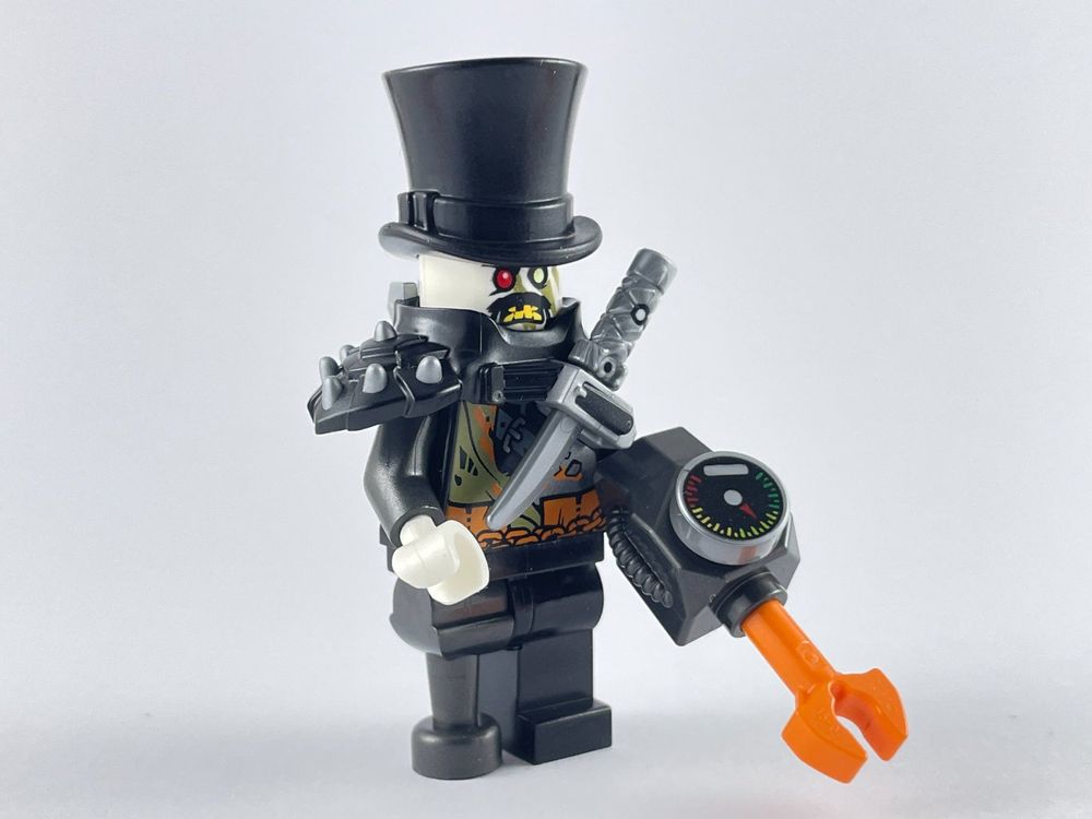 Iron Baron - Minifigur aus Lego Ninjago Set 70654 70655 (Gebraucht) in ...