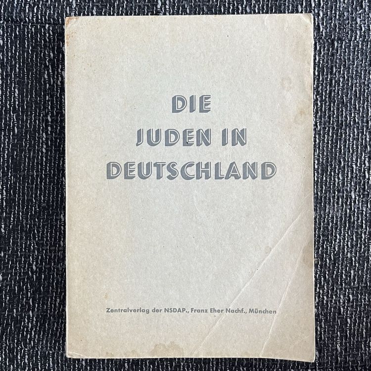 Die Juden in Deutschland (Gebraucht) in Schwyz für CHF 15 – mit ...