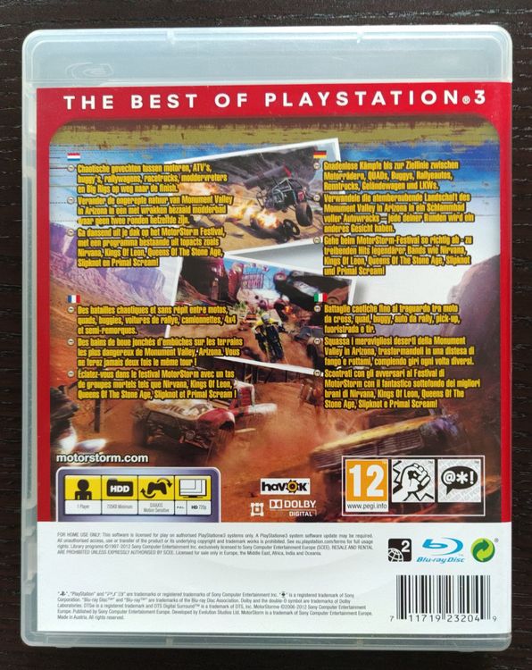 Motor Storm (PS3) (Gebraucht) in Basel für CHF 1 – mit Lieferung auf ...