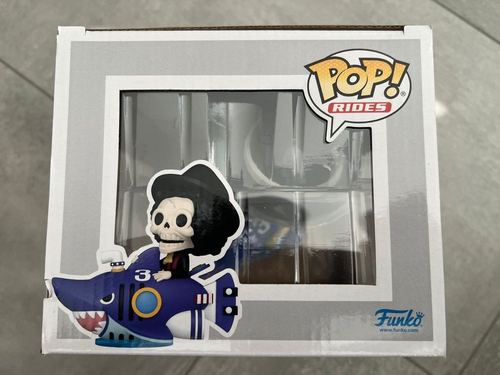 Funko POP! Rides Deluxe Animation One Piece Brook with Shark (Neuf avec ...