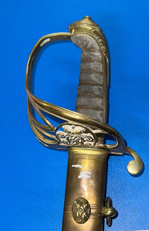 Officer Sabre Anglais GB XVIIII Epee british Säbel SWORD (Gebraucht) in ...