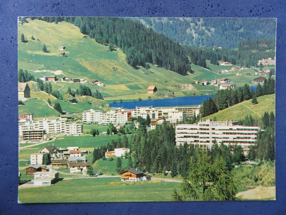 AK DAVOS-DORF SEE SANATORIUM VALBELLA NEUSIEDLUNGEN | Kaufen auf Ricardo