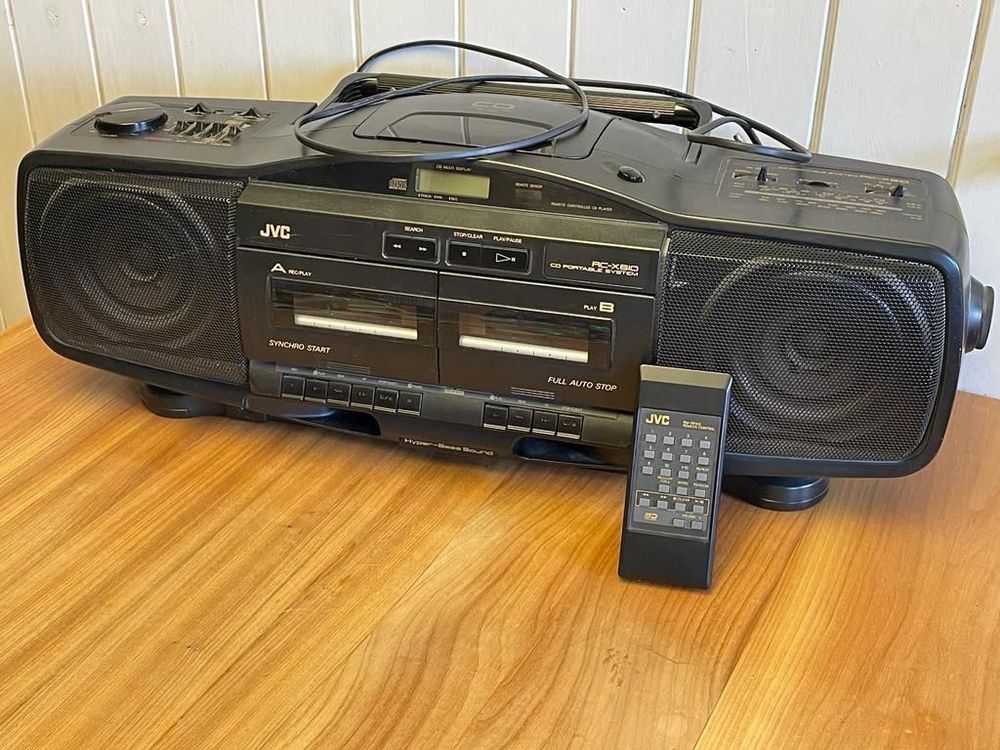 JVC Radio i, CD mit Doppelkasette | Kaufen auf Ricardo