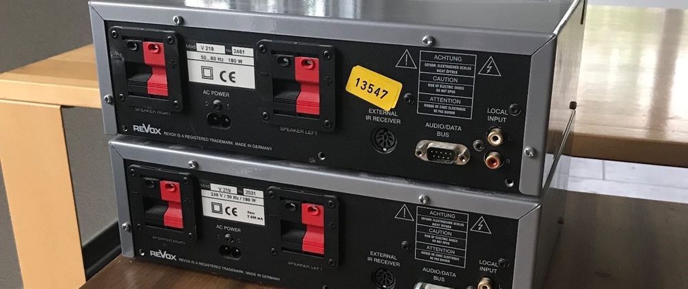 Revox Verstärker Mod 219 (Gebraucht) in Schönenberg ZH für CHF 29 – nur ...