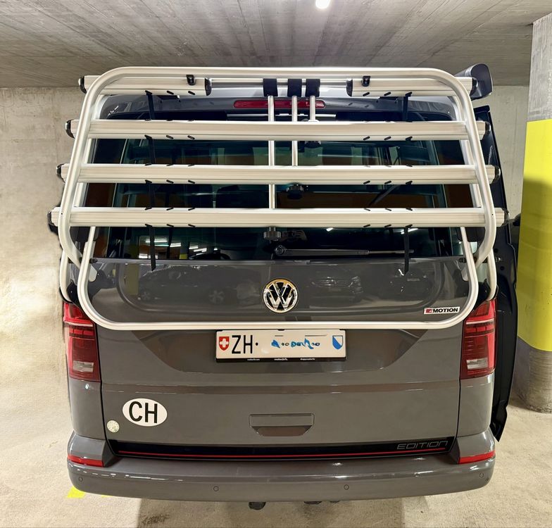 VW Bus T6 T6.1 Heckträger abschlies. Fahrradträger 4 Velo | Kaufen auf Ricardo