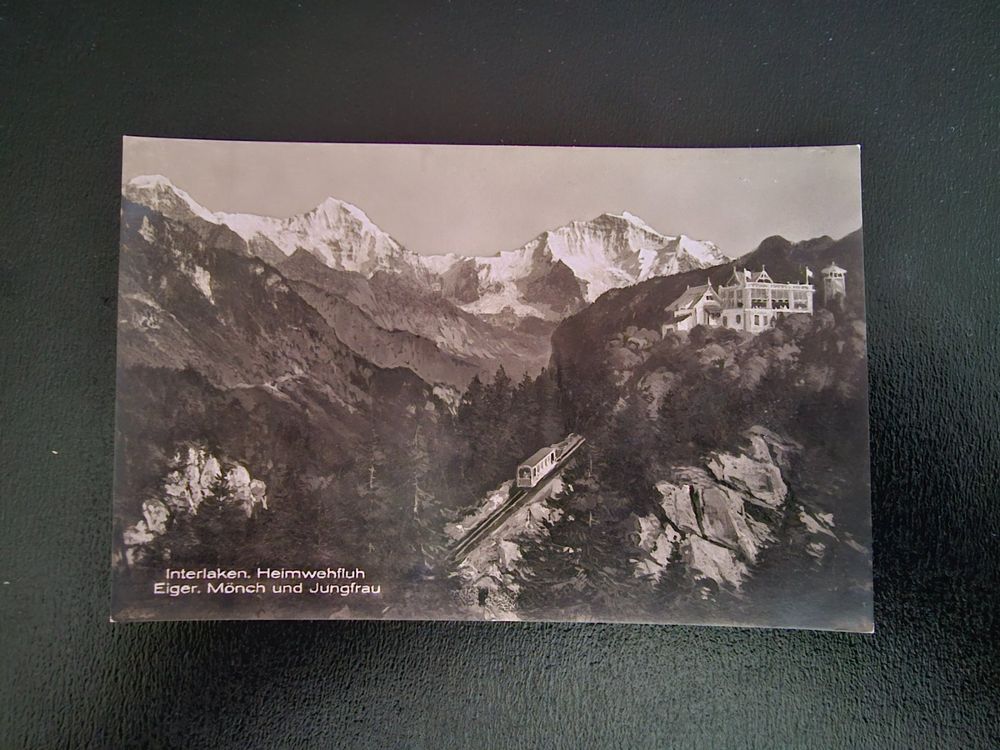 PK Postkarte Interlaken Heimwehfluh Bahn (Gebraucht) in Dallenwil für CHF 3 – mit Lieferung auf ...