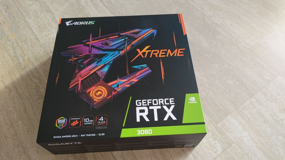 Gigabyte Aorus GeForce RXT 3080 Xtreme Waterforce WB 10G (Gebraucht) in ...
