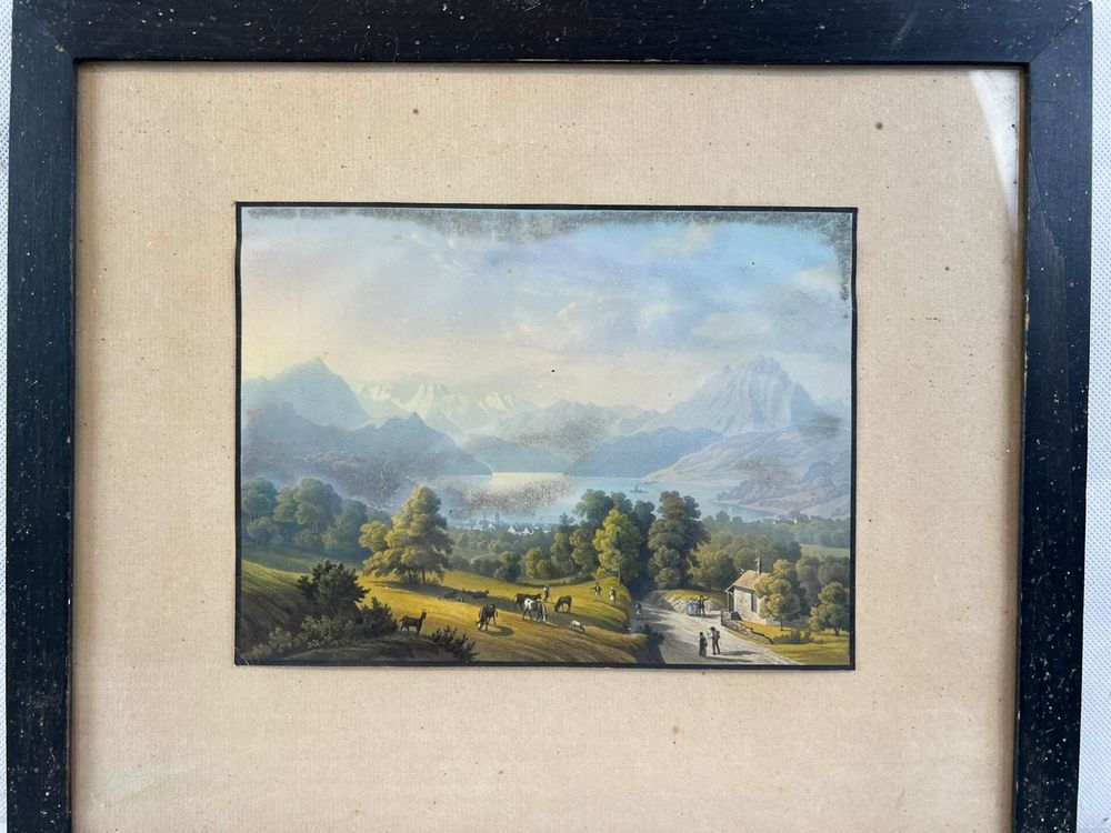 Antike Bild mit notiz (Gebraucht) in Neuhausen am Rheinfall für CHF 10 – mit Lieferung auf ...