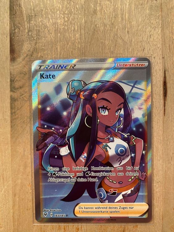 Pokemon Trainer Kate Full Art - 183/185 | Kaufen auf Ricardo