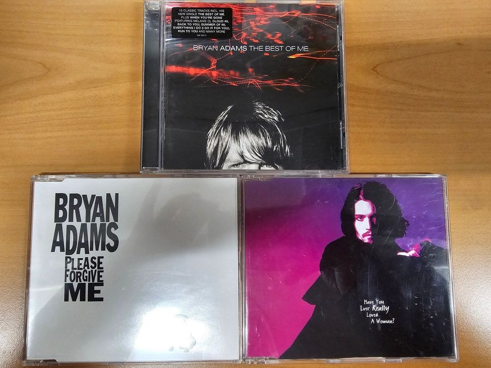 2 CDs - Bryan Adams – The Best Of Me (+ 2 Singles) (Gebraucht) in Biberist für CHF 1 – mit ...