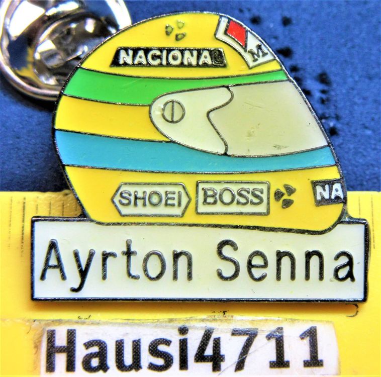 AYERTON SENNA NATIONAL FORMEL1 HELM PIN | Kaufen auf Ricardo