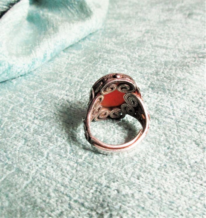 Ethno Filigran Ring echtes Silber antik 1950 Gratis Versand | Kaufen ...