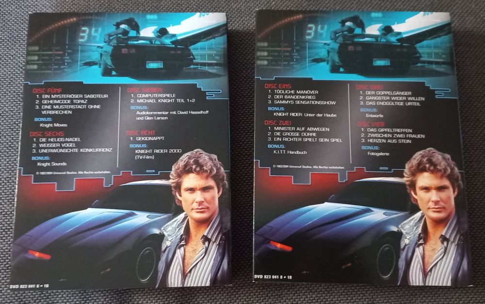 Knight Rider Season One, Staffel Eins, David Hasselhoff, DVD (Gebraucht ...