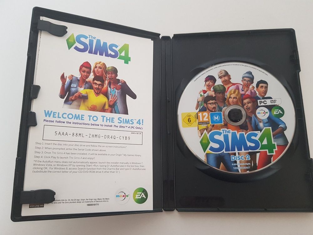 Die Sims 4/ The Sims 4 - PC DVD & MAC Spiel (Gebraucht) in Bassersdorf ...