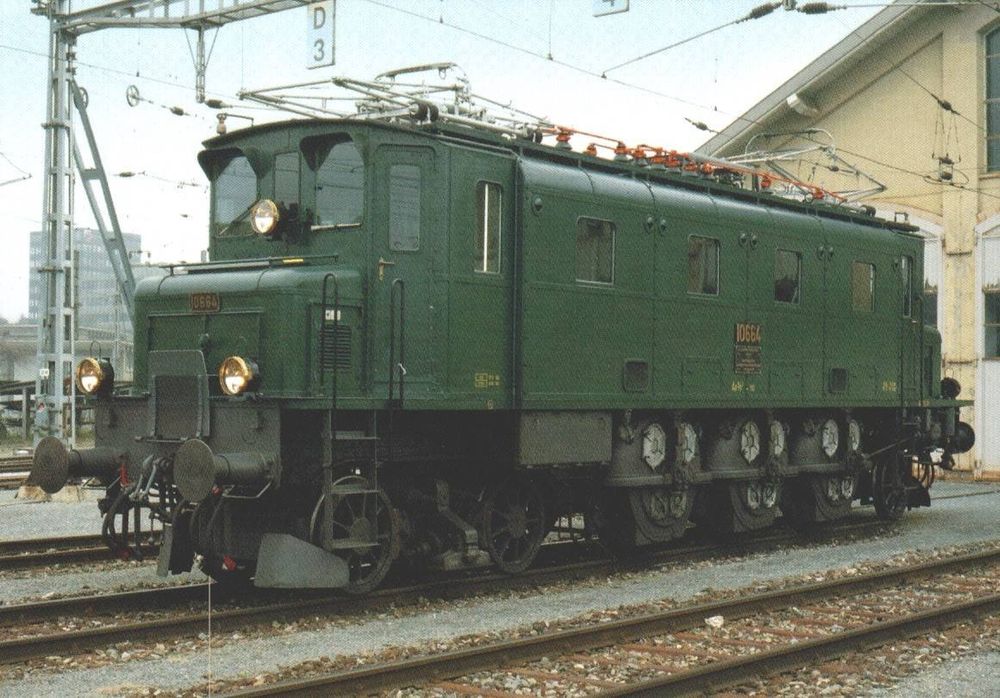 Lokomotive SBB Ae 3/6 I 10664 Antriebsseite (Neu (gemäss Beschreibung ...