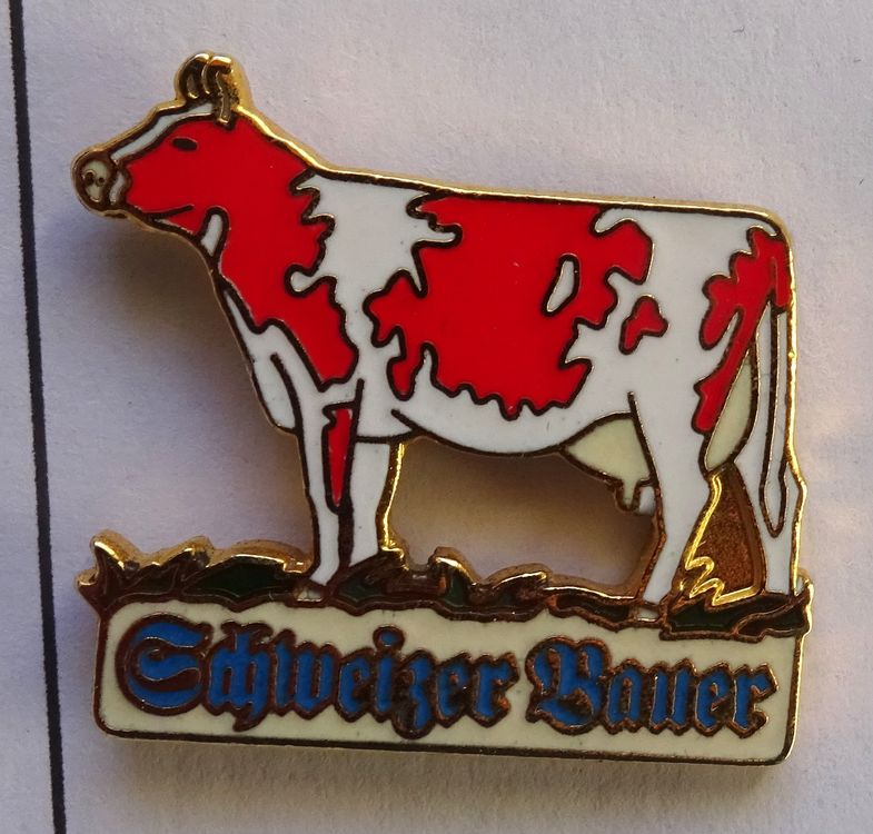 Pin Kuh Schweizer Bauer | Kaufen auf Ricardo
