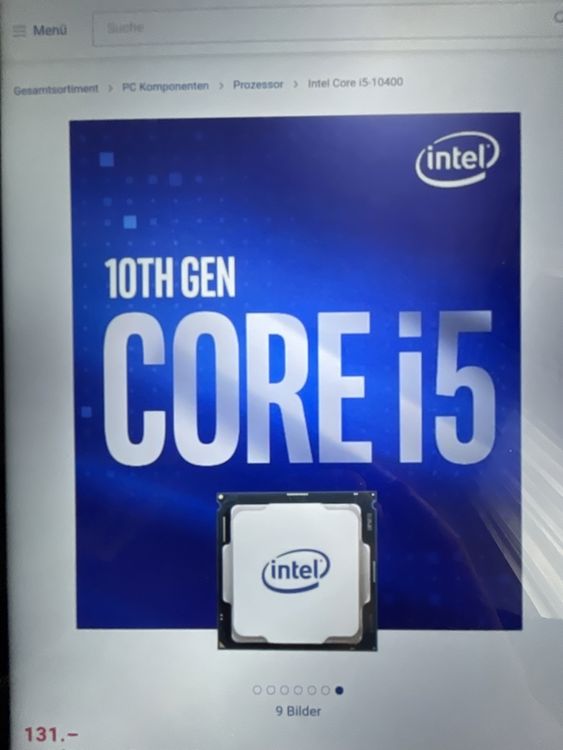 Intel Core i5-10400 2.90 GHz (Gebraucht) in Wald zh für CHF 60 – mit ...