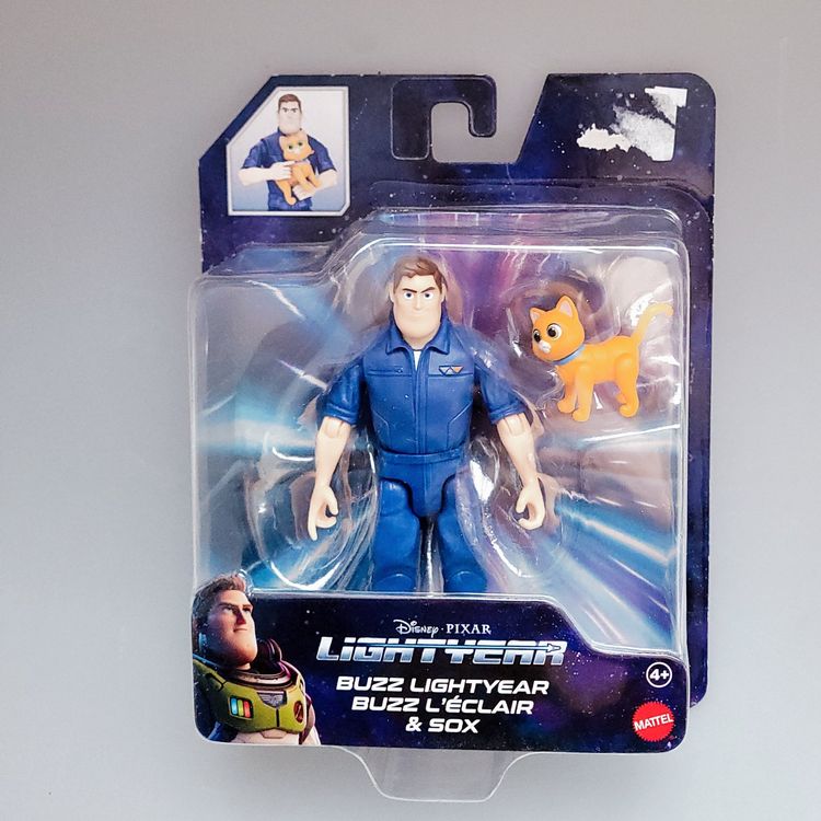Lightyear Buzz Lightyear & Sox Figur (Neu und originalverpackt) in ...