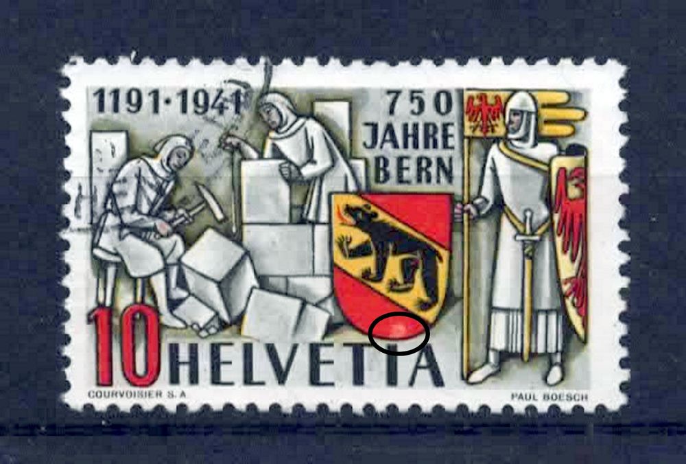 CH-253 Abart heller Fleck im Wappen o (Gebraucht) in für CHF 5 – mit ...