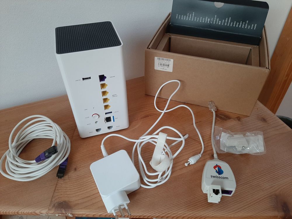 Swisscom Internetbox 2 mit Orginalverpackung | Kaufen auf Ricardo