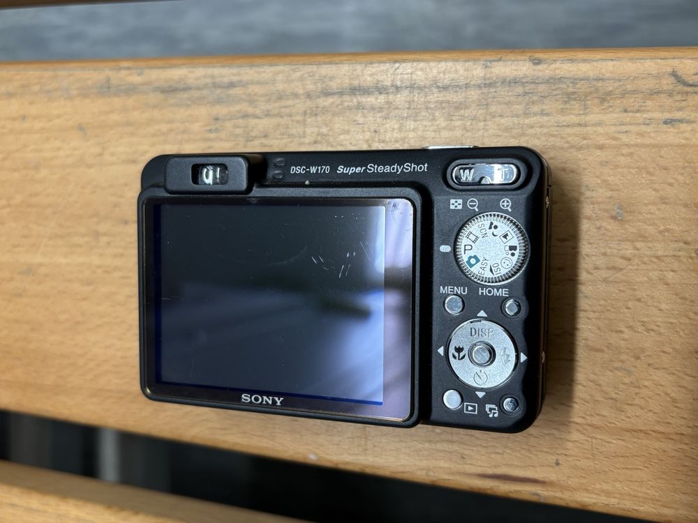 Sony Cybershot DSC-W290 12.1MP Digital Camera Black TESTED w (Gebraucht ...