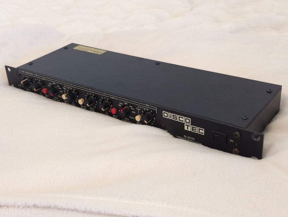 Disco Tec SL203 18db/Octave Variable Crossover (Defekt) in Volketswil ...