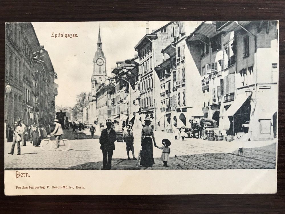 Bern SPITALGASSE STARK BLEBT VELO PFERDEWAGEN | Kaufen auf Ricardo