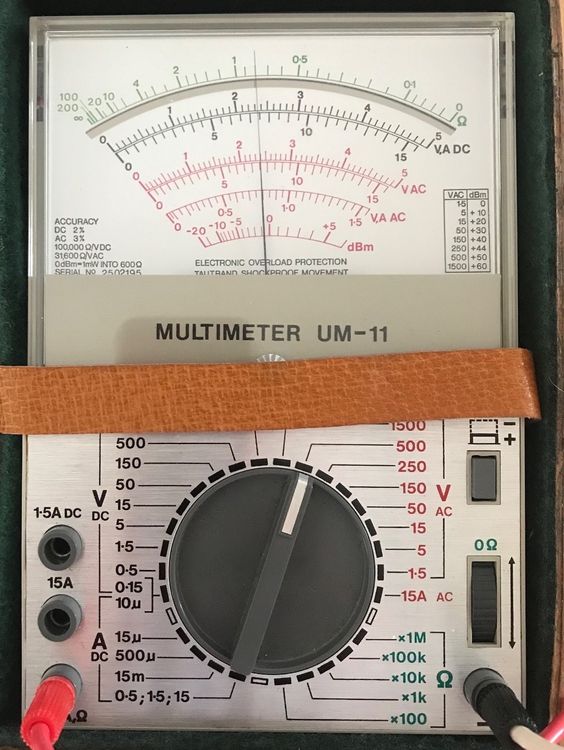 ANTIK Multimeter Simpson Model 260 (1986 geprüft) SAMMLER! | Kaufen auf ...