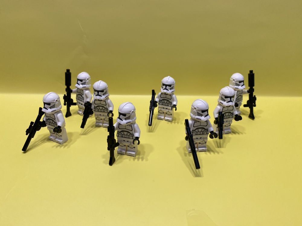 Lego Star Wars 8x Clone Trooper Phase 2 sw1319 Minifigur | Kaufen auf Ricardo