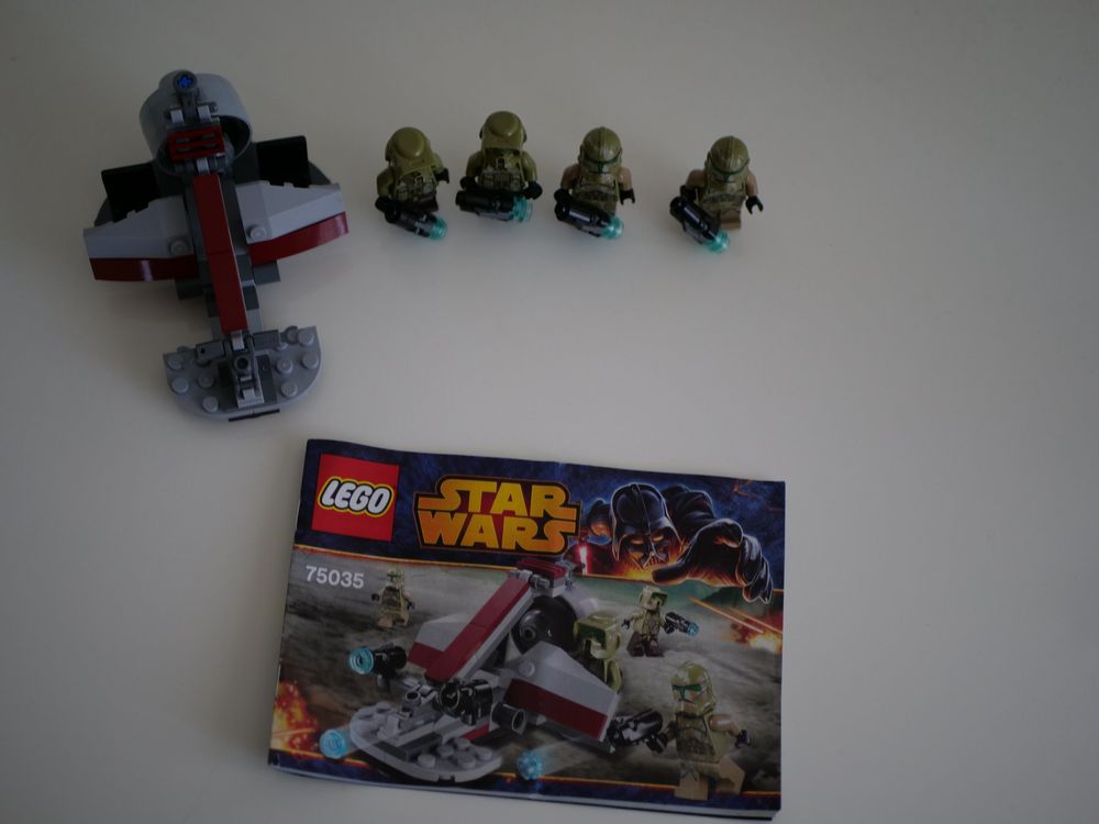Set exceptionnelle LEGO Star Wars 75035 : Kashyyyk Troopers (Gebraucht ...