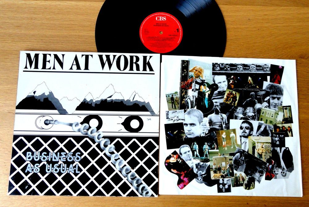 LP MEN AT WORK business as usual 1981 POP ROCK KULT | Kaufen auf Ricardo